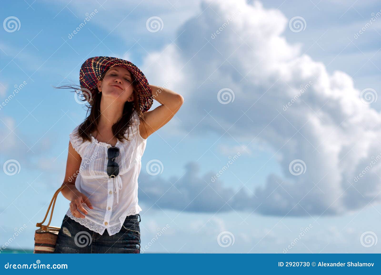 Sueños foto de archivo. Imagen de sonriente, feliz, mujer - 2920730