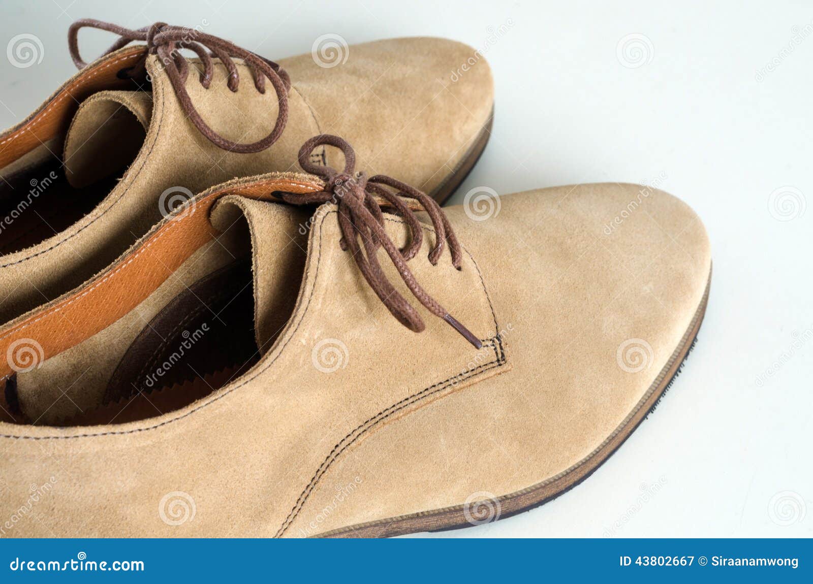 Suede Leather Shoes stock image. Image of contemporary - 43802667