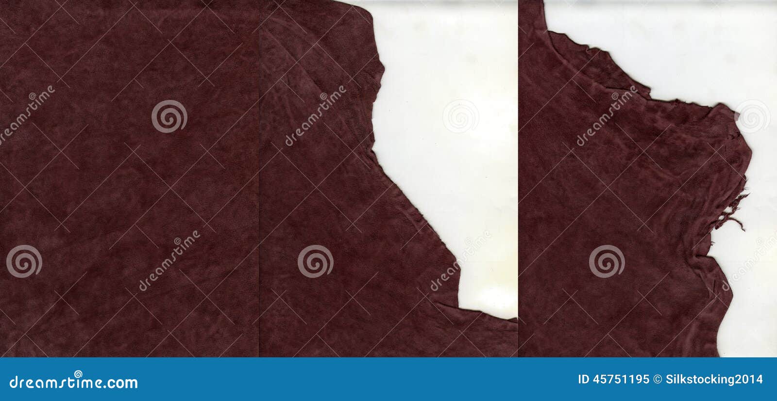 Suede Leather Texture with Torn Edges Stock Image - Image of pattern ...