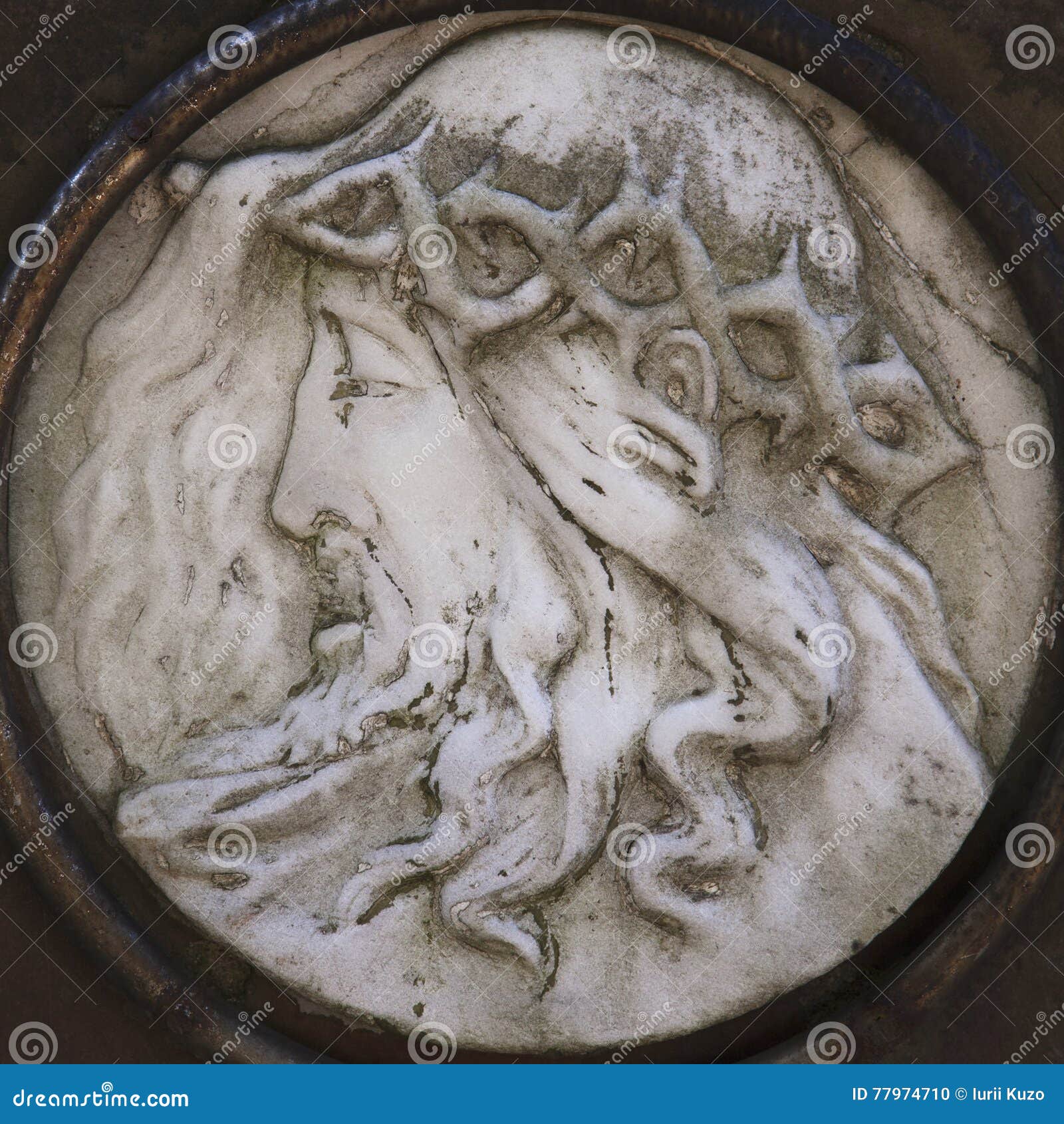 The Suffering of Jesus Christ Statue Fragment Religion Stock Photo ...