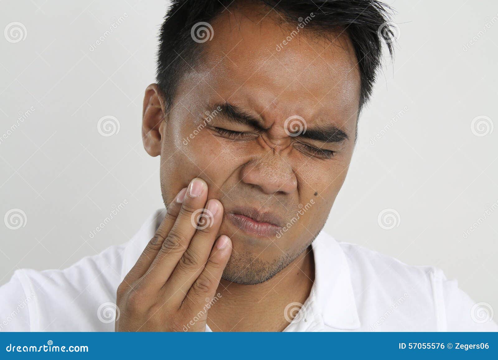 Suffering Man with Teeth Problems Stock Photo - Image of dental ...