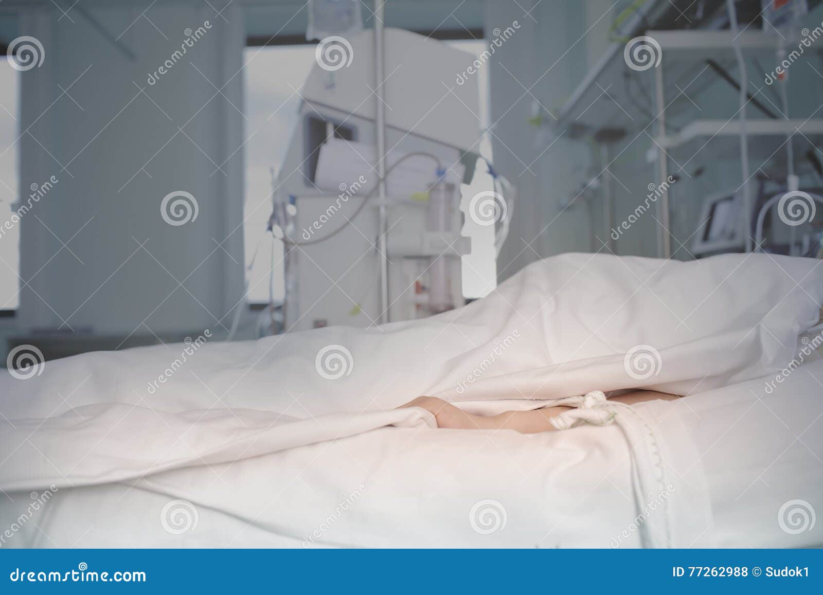 Suffering of Seriously Ill Patient Stock Photo - Image of medical ...