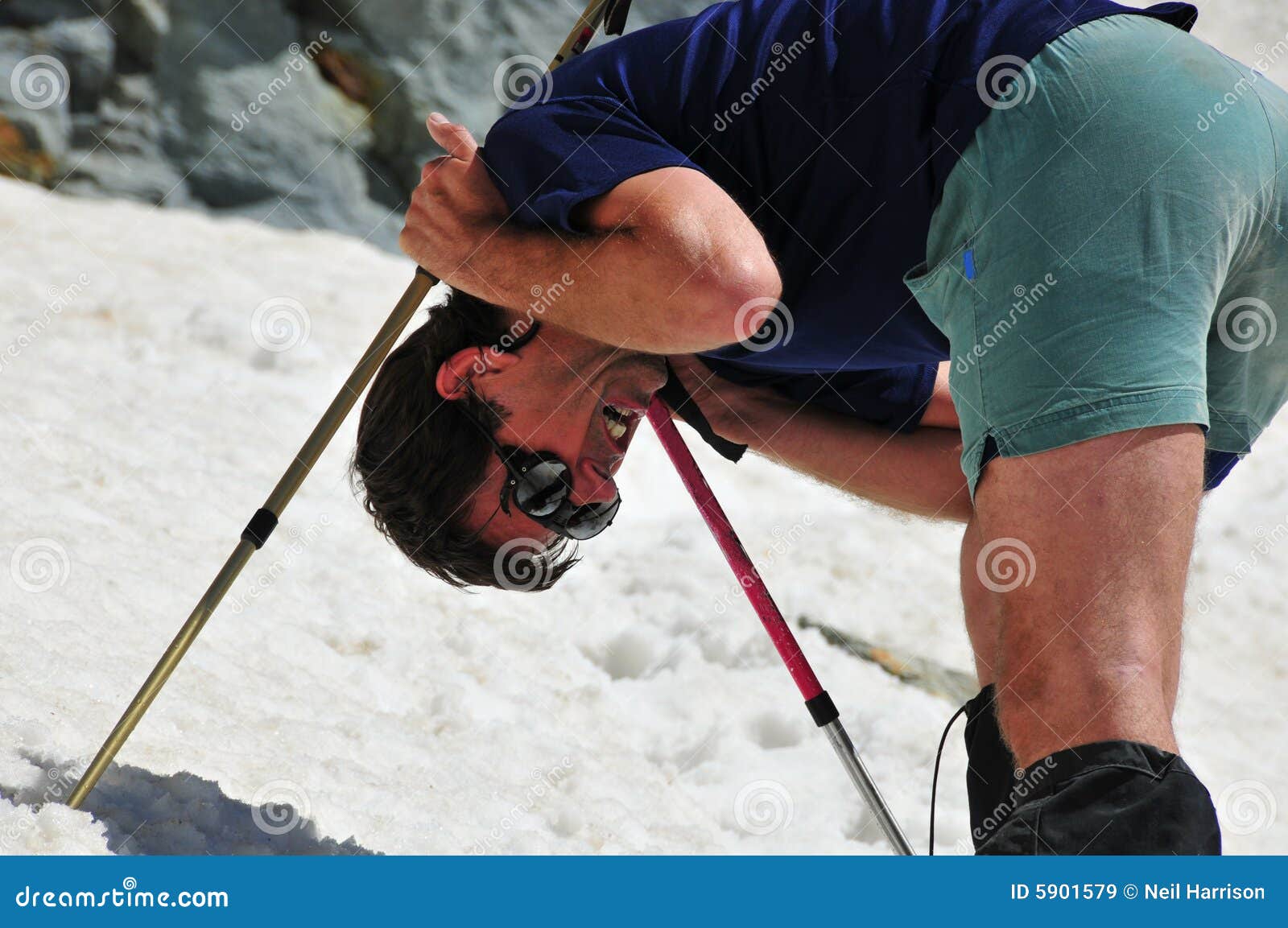 Suffering from Sunstroke stock image. Image of sick, illness - 5901579