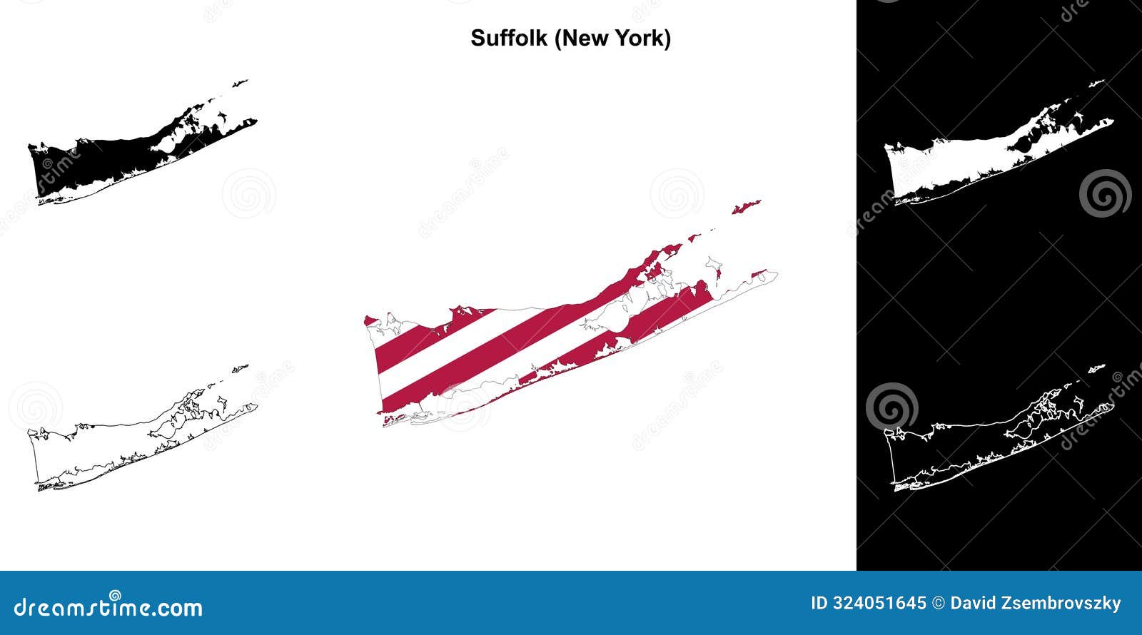 Suffolk outline map stock illustration. Illustration of silhouette ...
