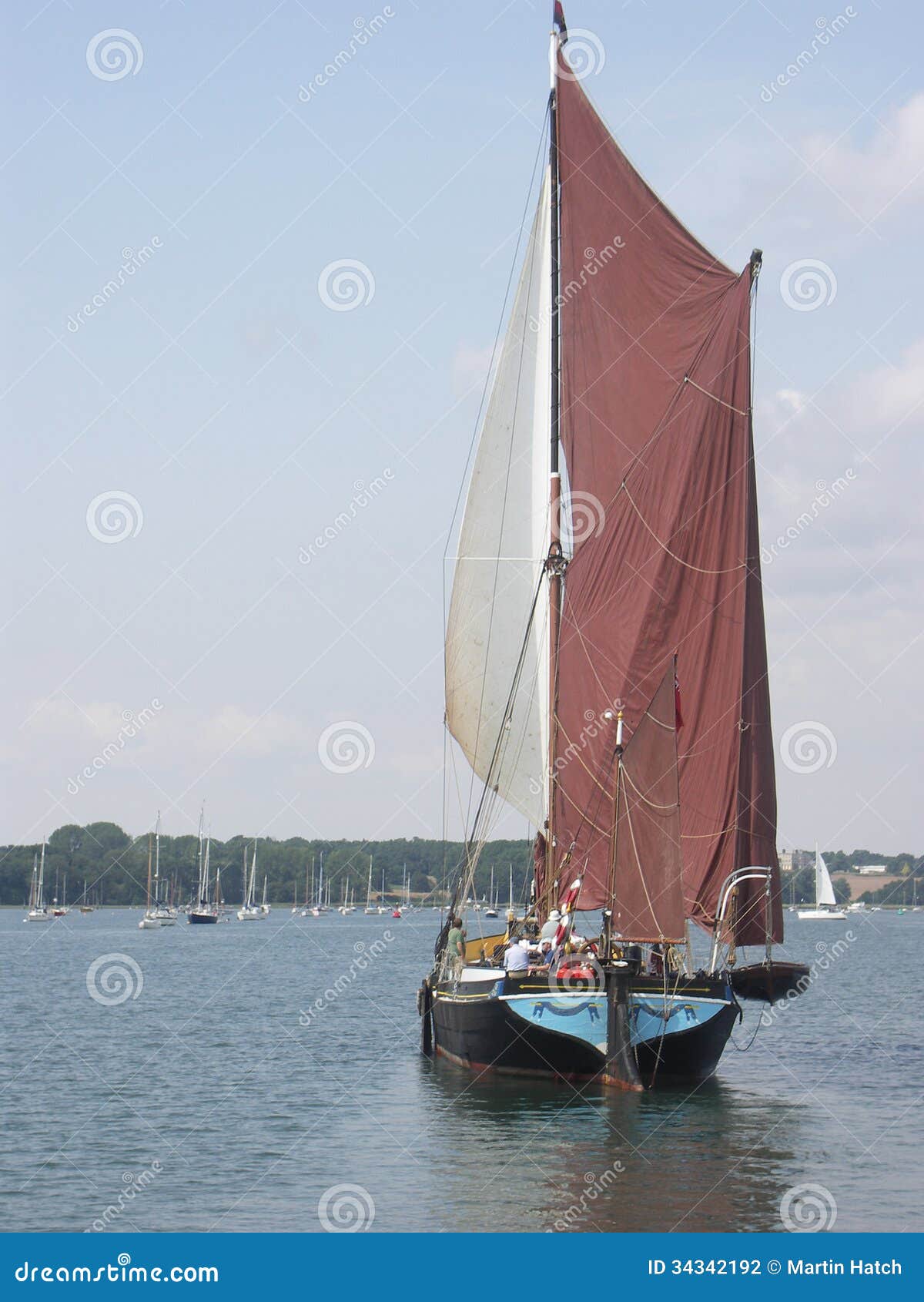 Suffolk Wherry stock photo. Image of leisure, sailing - 34342192