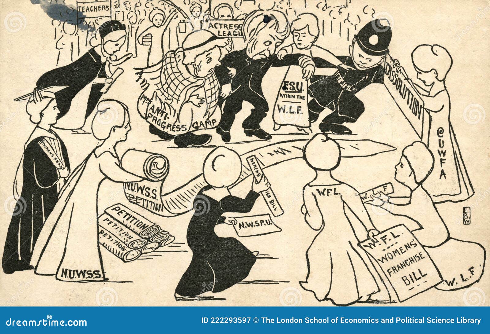 Suffrage Colouring Images Picture. Image: 222293597