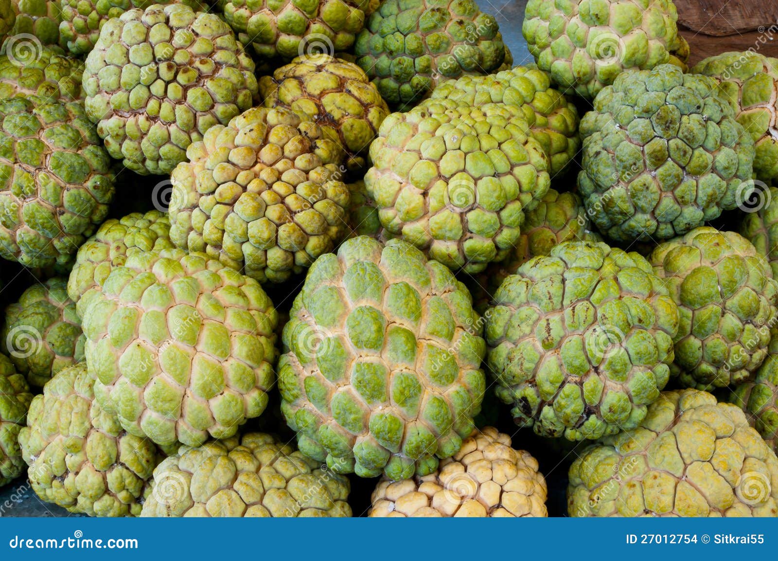 The sugar apple ripe stock photo. Image of organic, fruit - 27012754