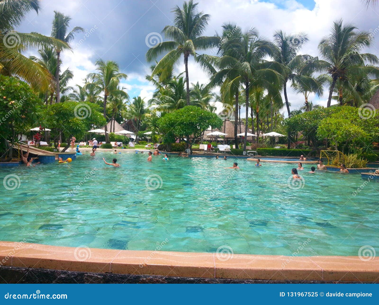 Sugar beach editorial image. Image of mauritius, swimming - 131967525