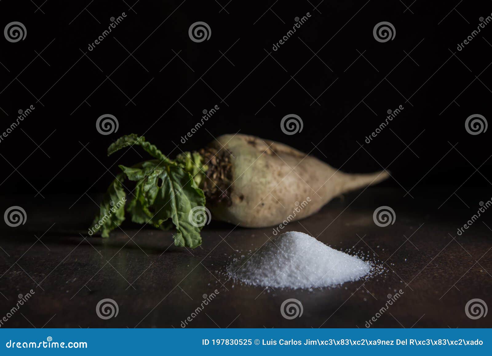 Sugar Beet and White Sugar with Rust Background Stock Image - Image of ...