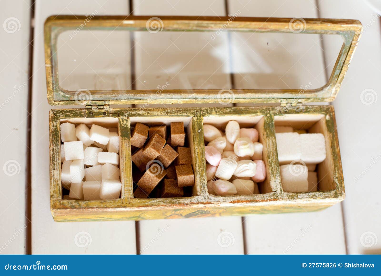 Sugar box stock photo. Image of caramel, arrangement - 27575826
