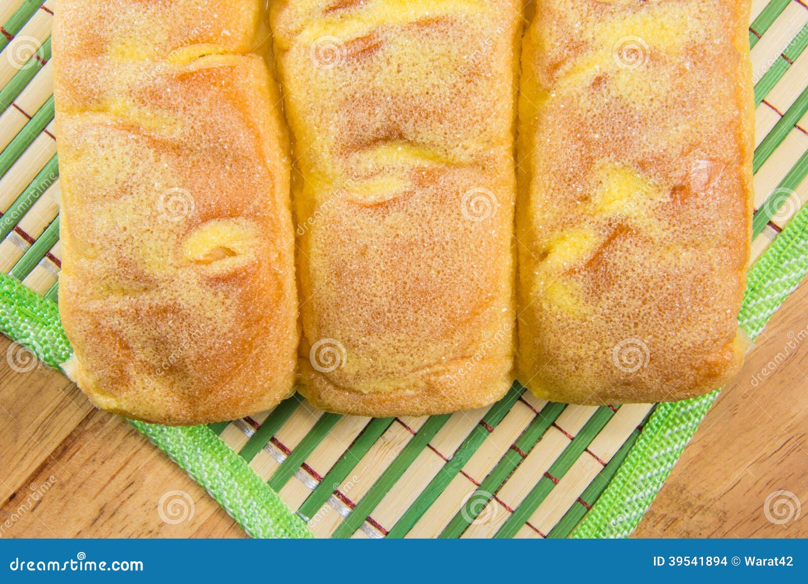 Sugar Butter Bread on Tabletop Stock Photo - Image of sugar, food: 39541894