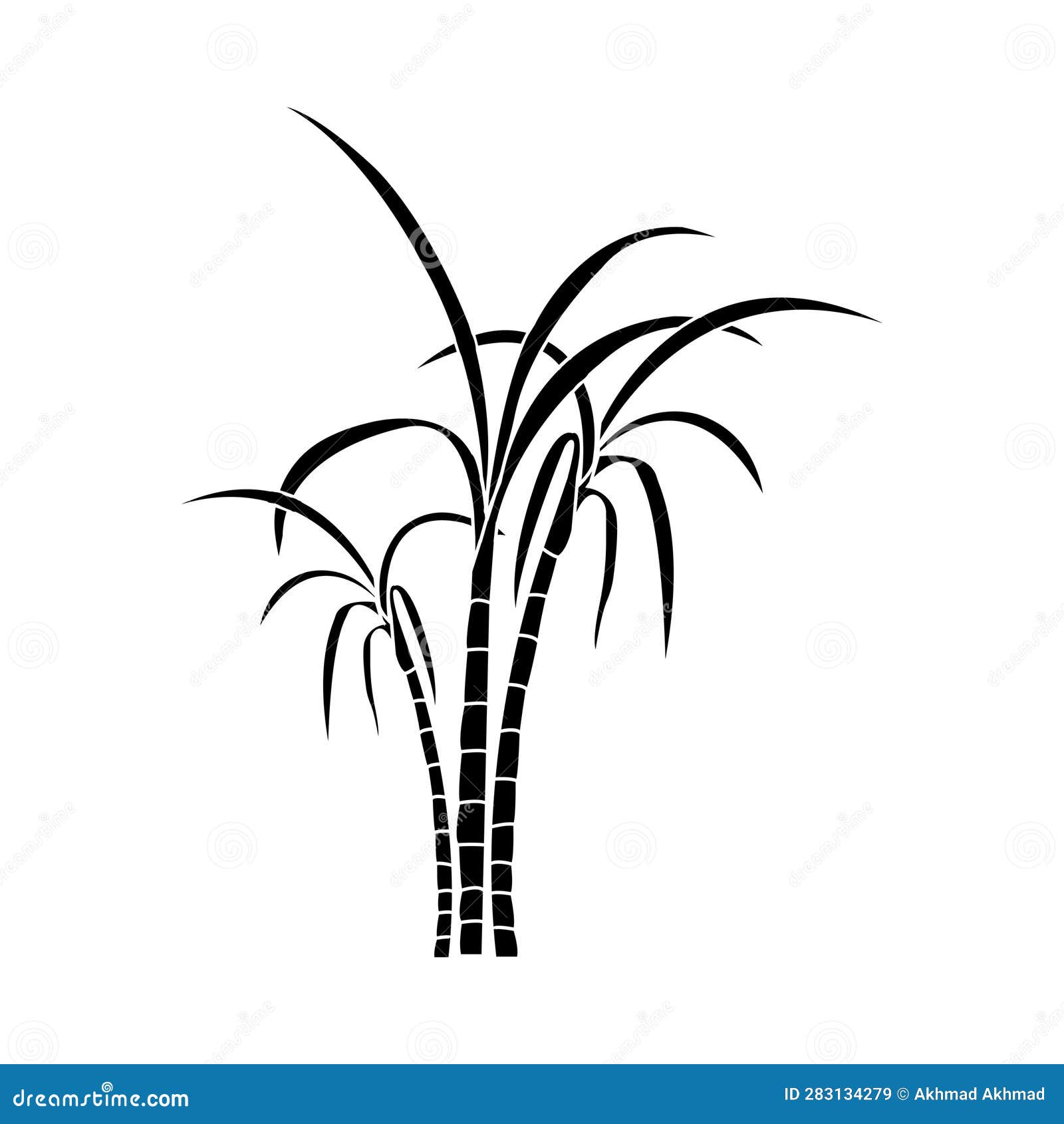 Sugar cane icon stock vector. Illustration of heap, production - 283134279
