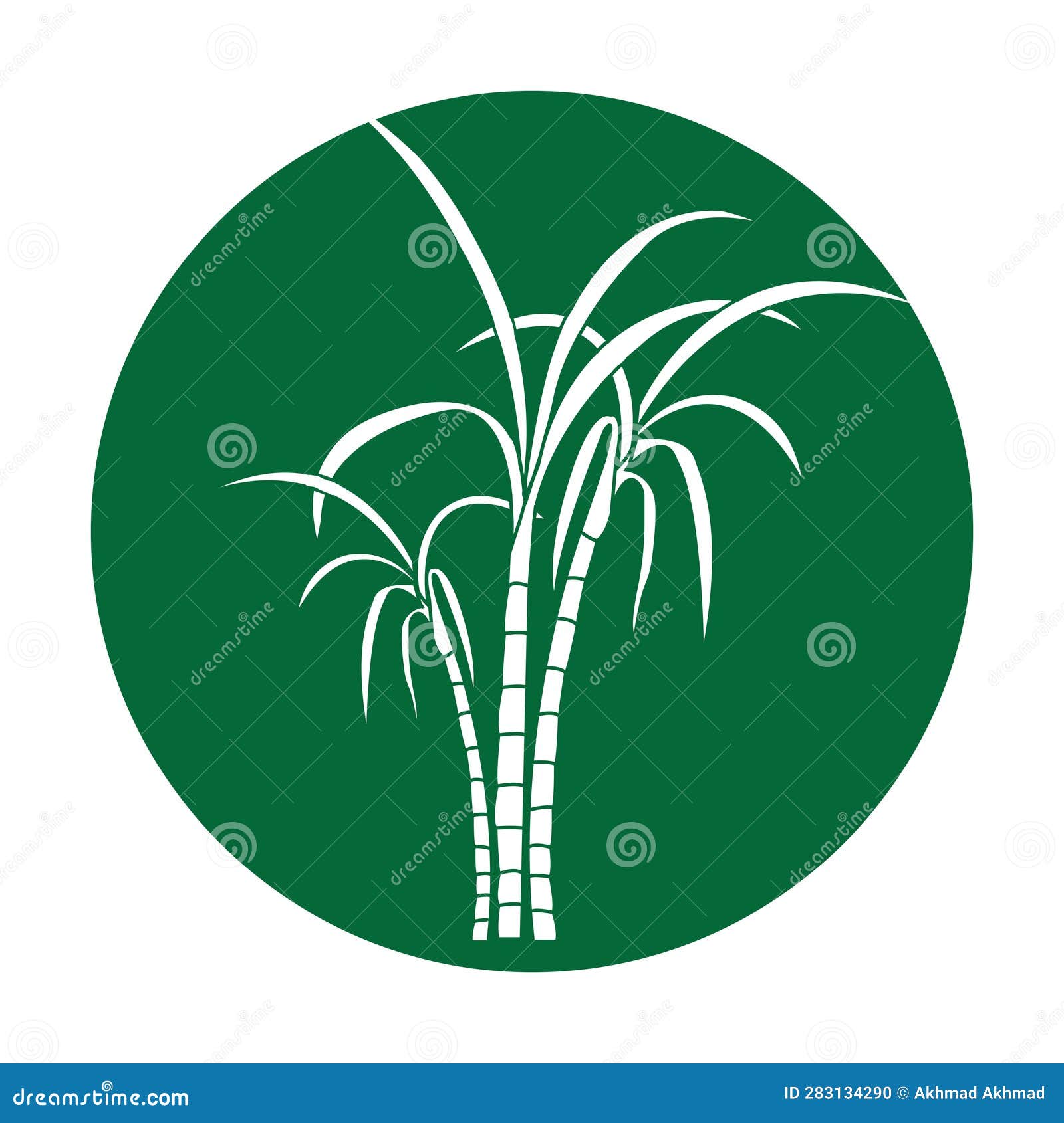 Sugar cane icon stock vector. Illustration of field - 283134290