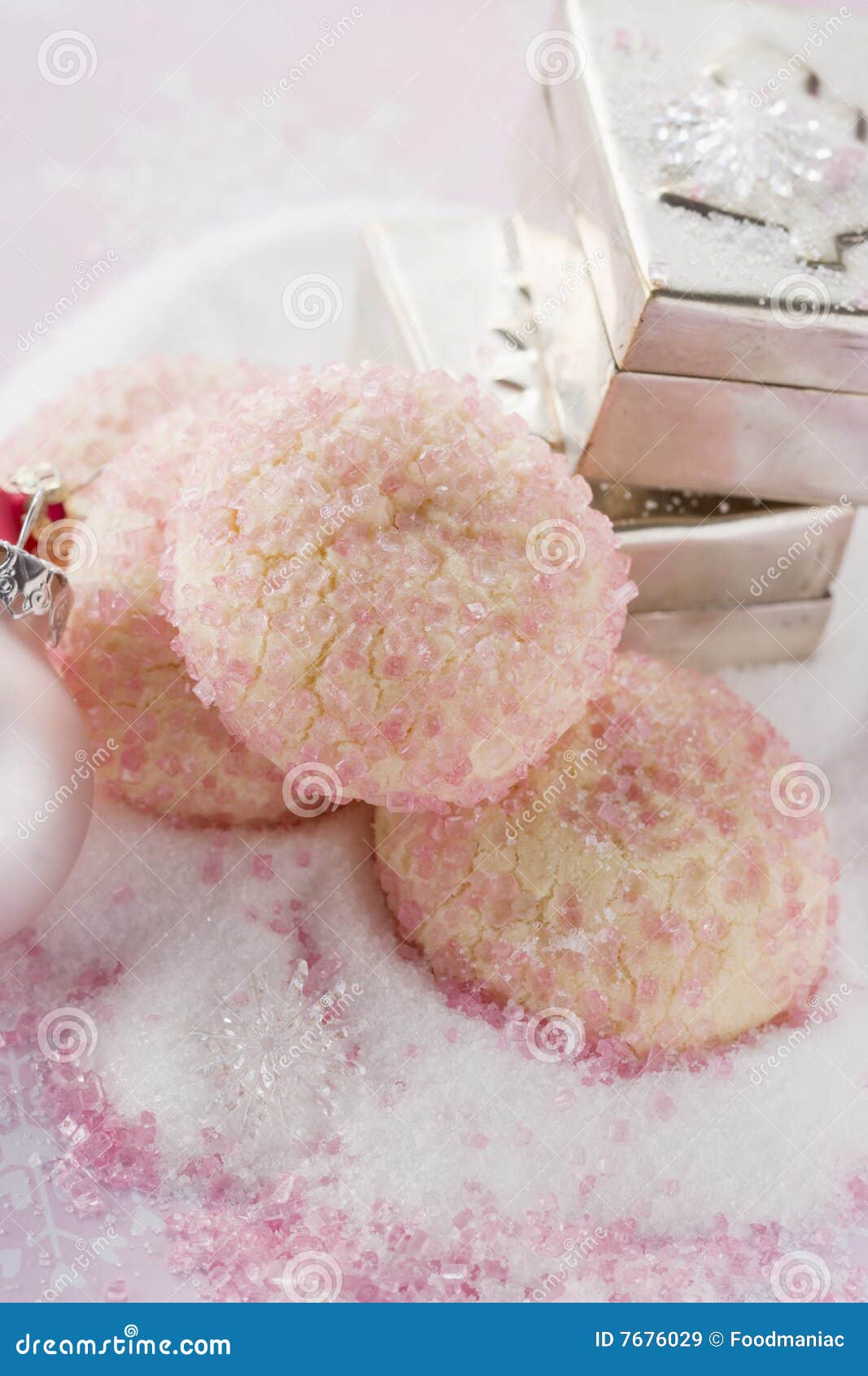 Sugar-coated biscuits stock image. Image of recipe, biscuit - 7676029