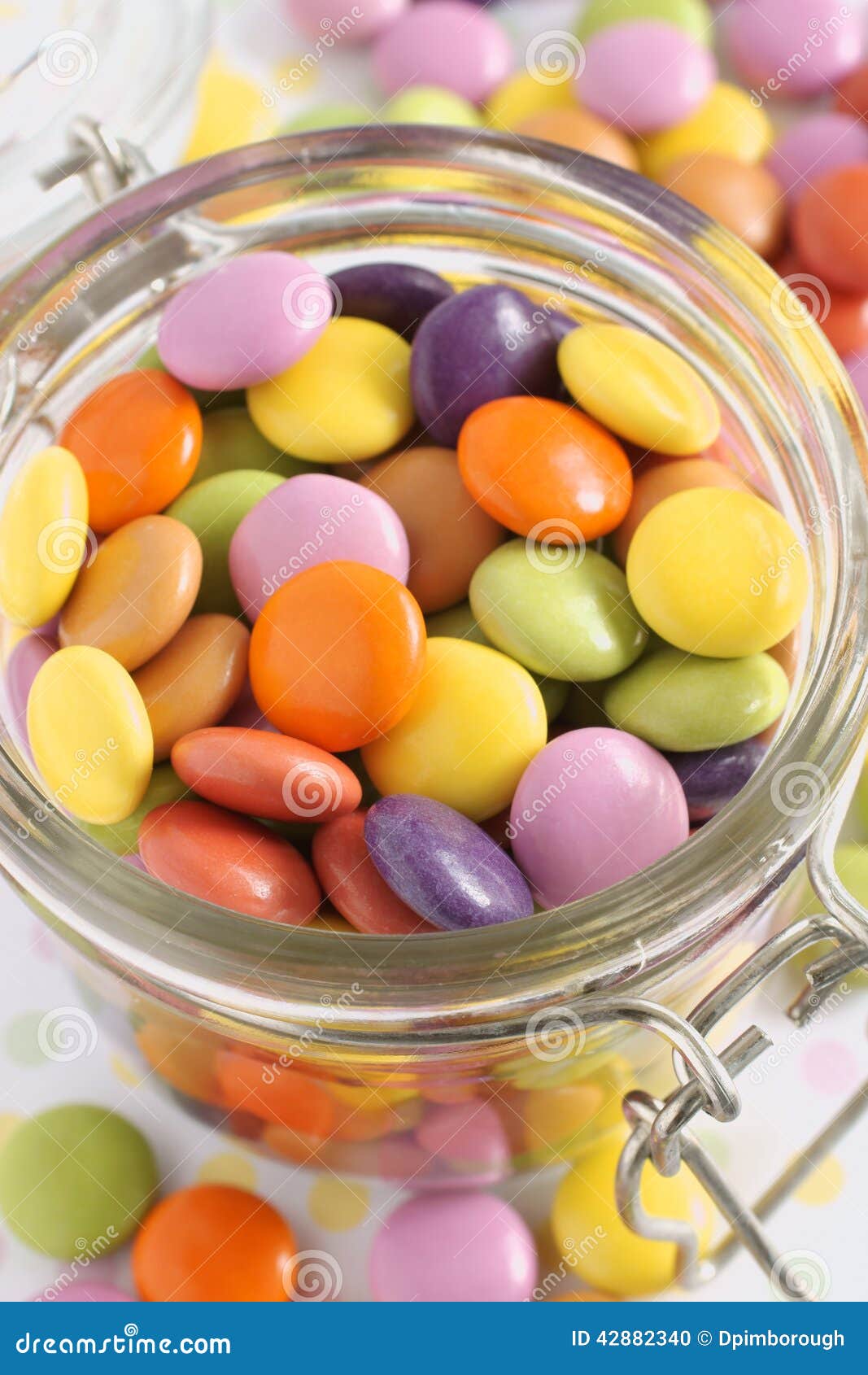 Sugar Coated Chocolate Beans Stock Photo - Image of pile, beans: 42882340
