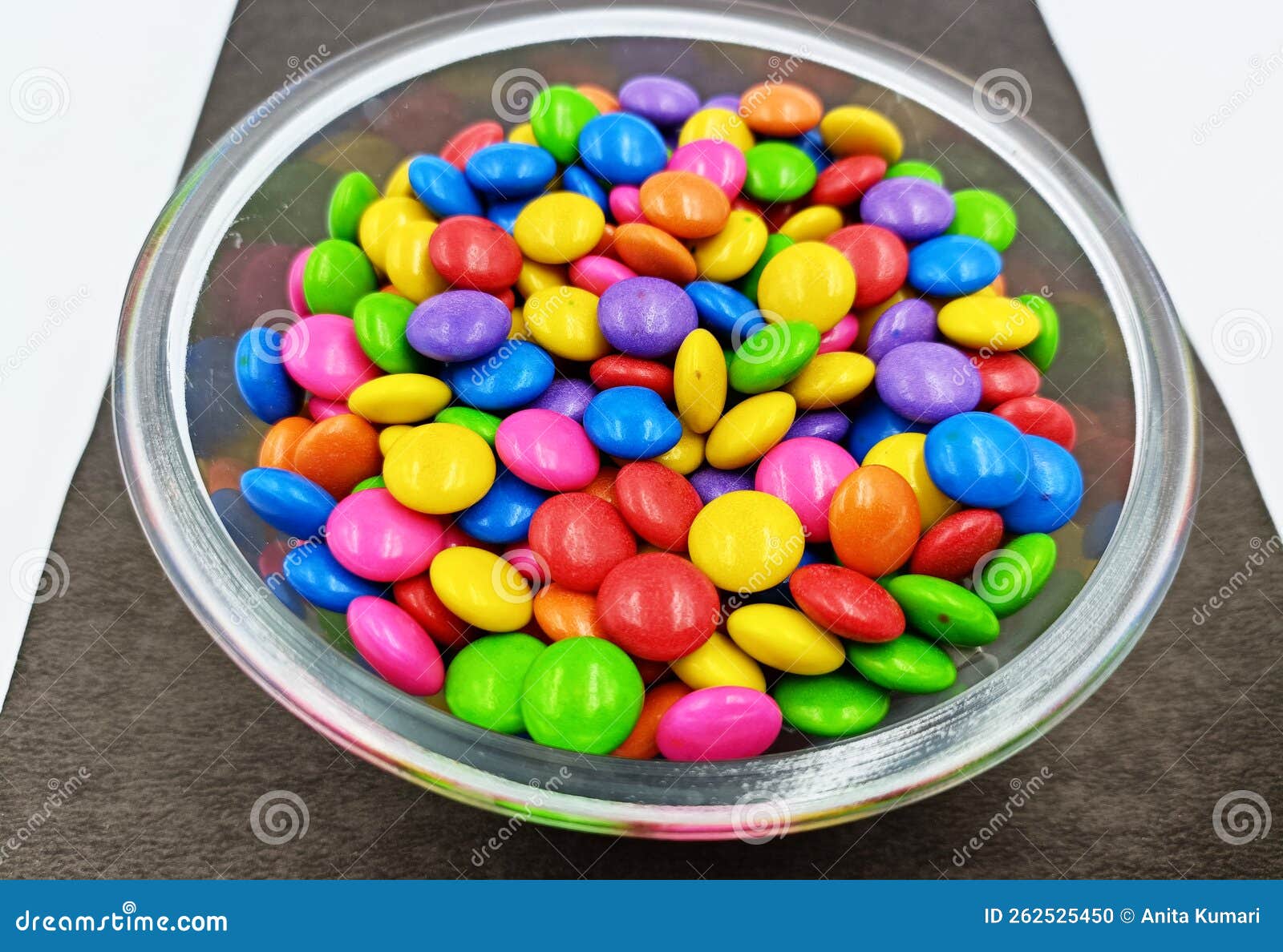 Sugar Coated Chocolate Gems Candy Stock Photo - Image of sweetness ...