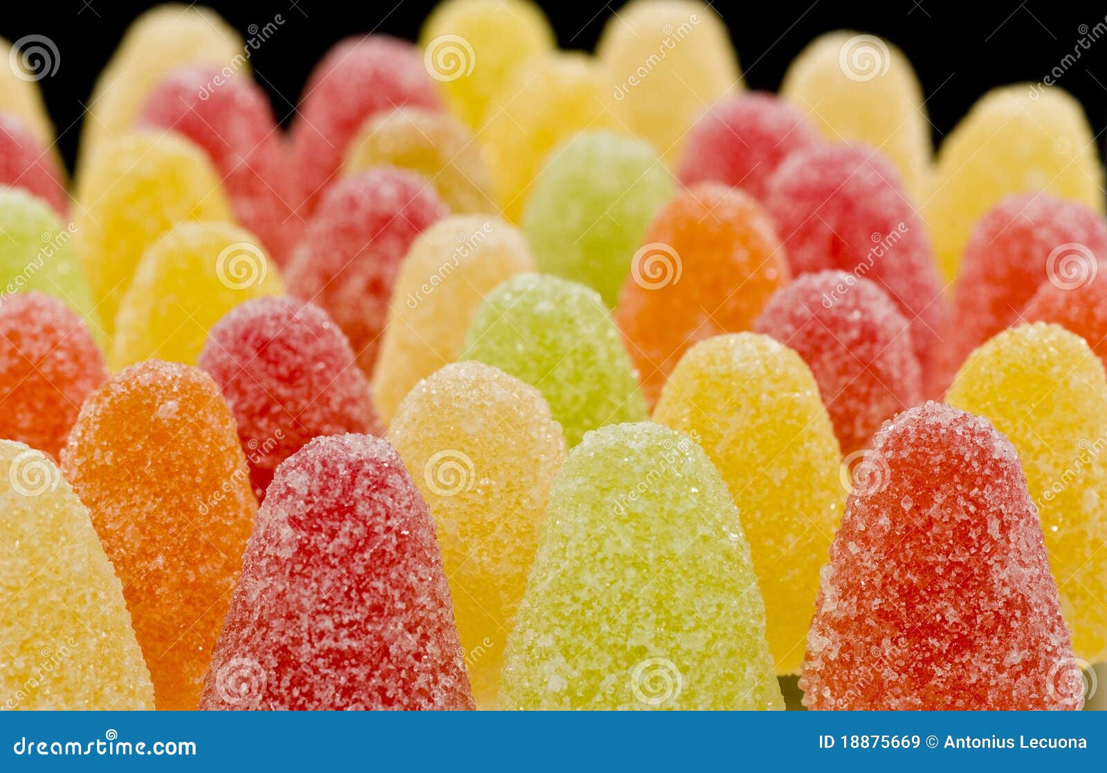 Sugar Coated Colored Soft Sweets Stock Image - Image of close, kids ...