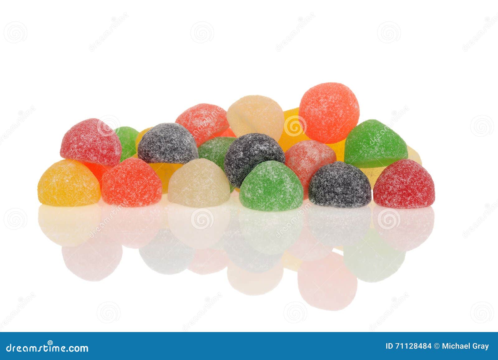 Sugar coated gum drops stock photo. Image of gelatin - 71128484