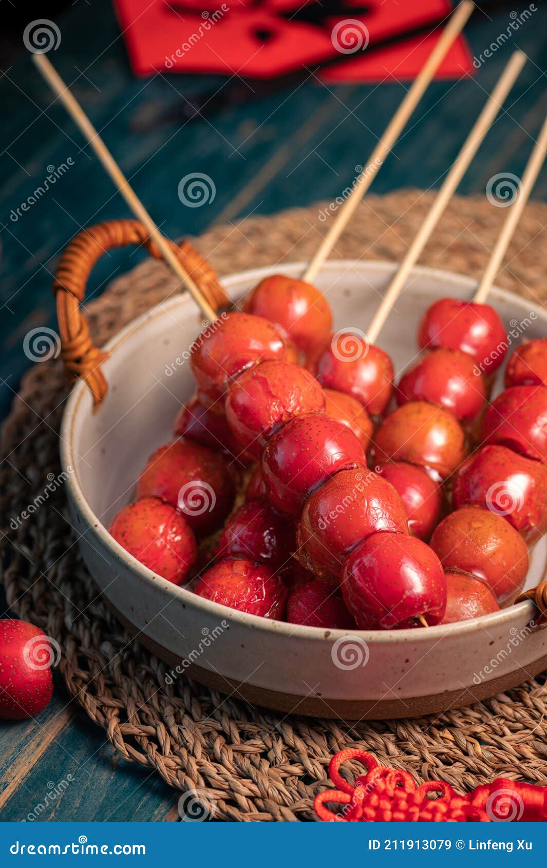 Sugar-coated Haws on a Stick Haws on the Plate Stock Image - Image of ... Sugar-coated Haws on a Stick Haws on the Plate Stock Image - Image of ...