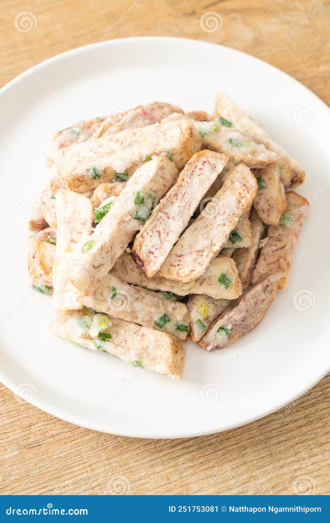 Sugar Coated Taro or Crispy Sweet Snow Taro Stock Image - Image of ...