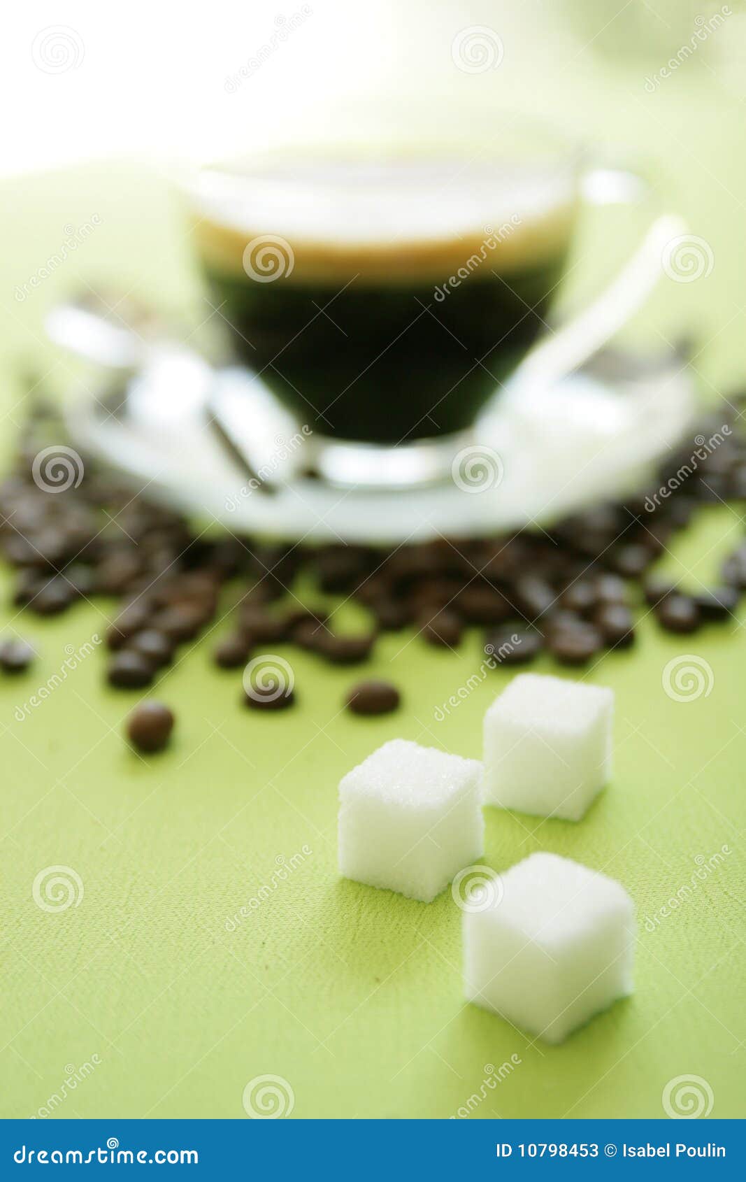 Sugar with coffee stock image. Image of brown, premium - 10798453