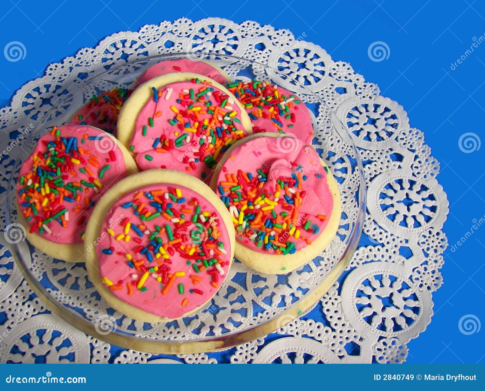 Sugar Cookies stock image. Image of confectionery, scallop - 2840749