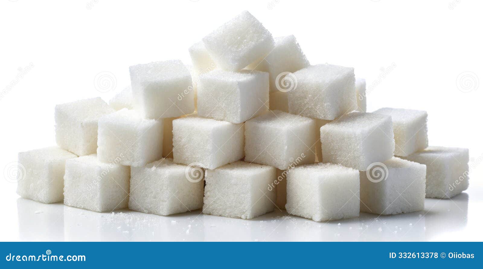 Sugar Cube Pyramid a Close-Up Perspective of White Granulated Cubes ...