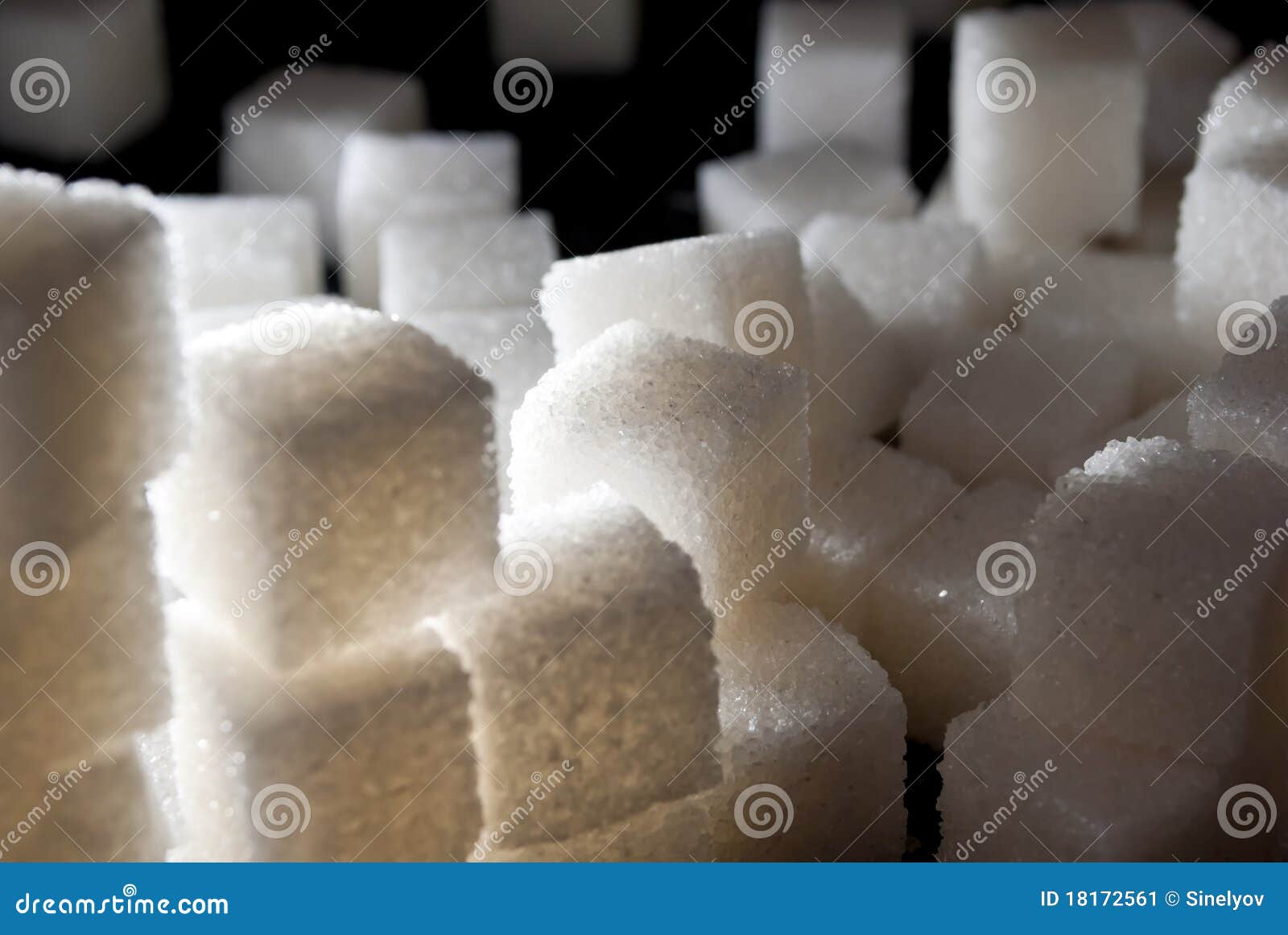 Sugar cubes pile stock image. Image of castle, hyperglycosemia - 18172561