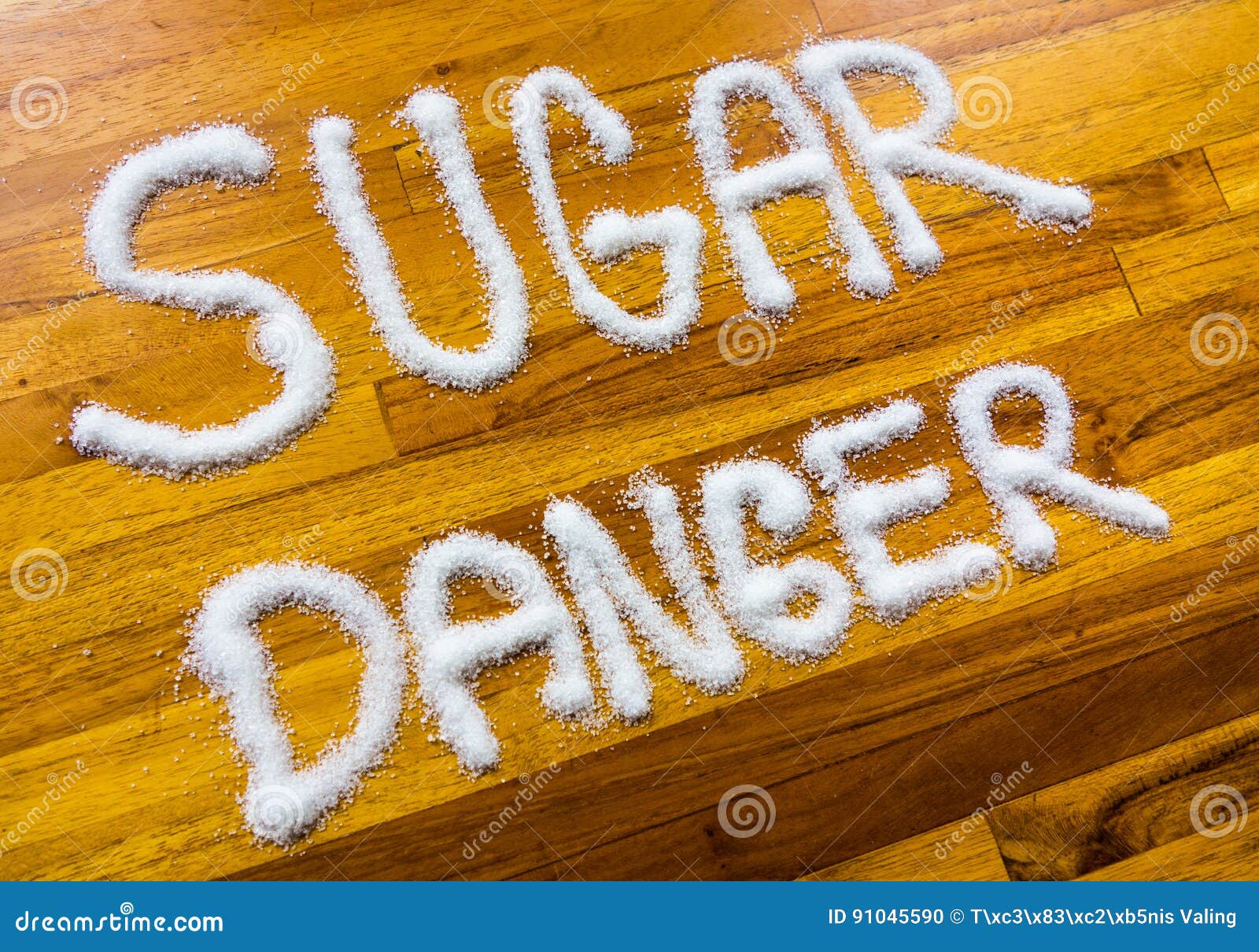 Sugar danger sign stock photo. Image of healthy, carbohydrate - 91045590