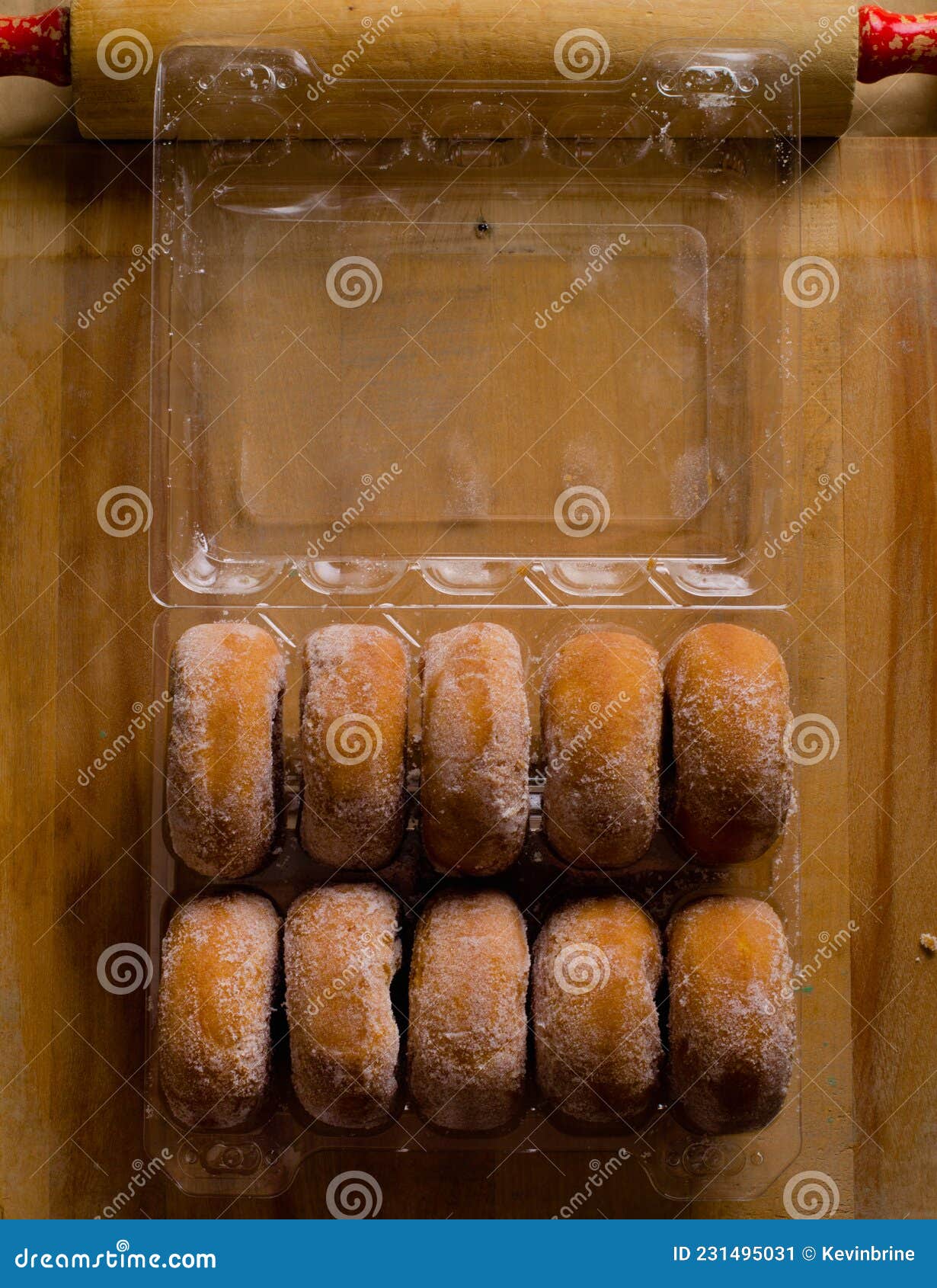 Sugar Donuts stock image. Image of rustic, sugar, unhealthy - 231495031