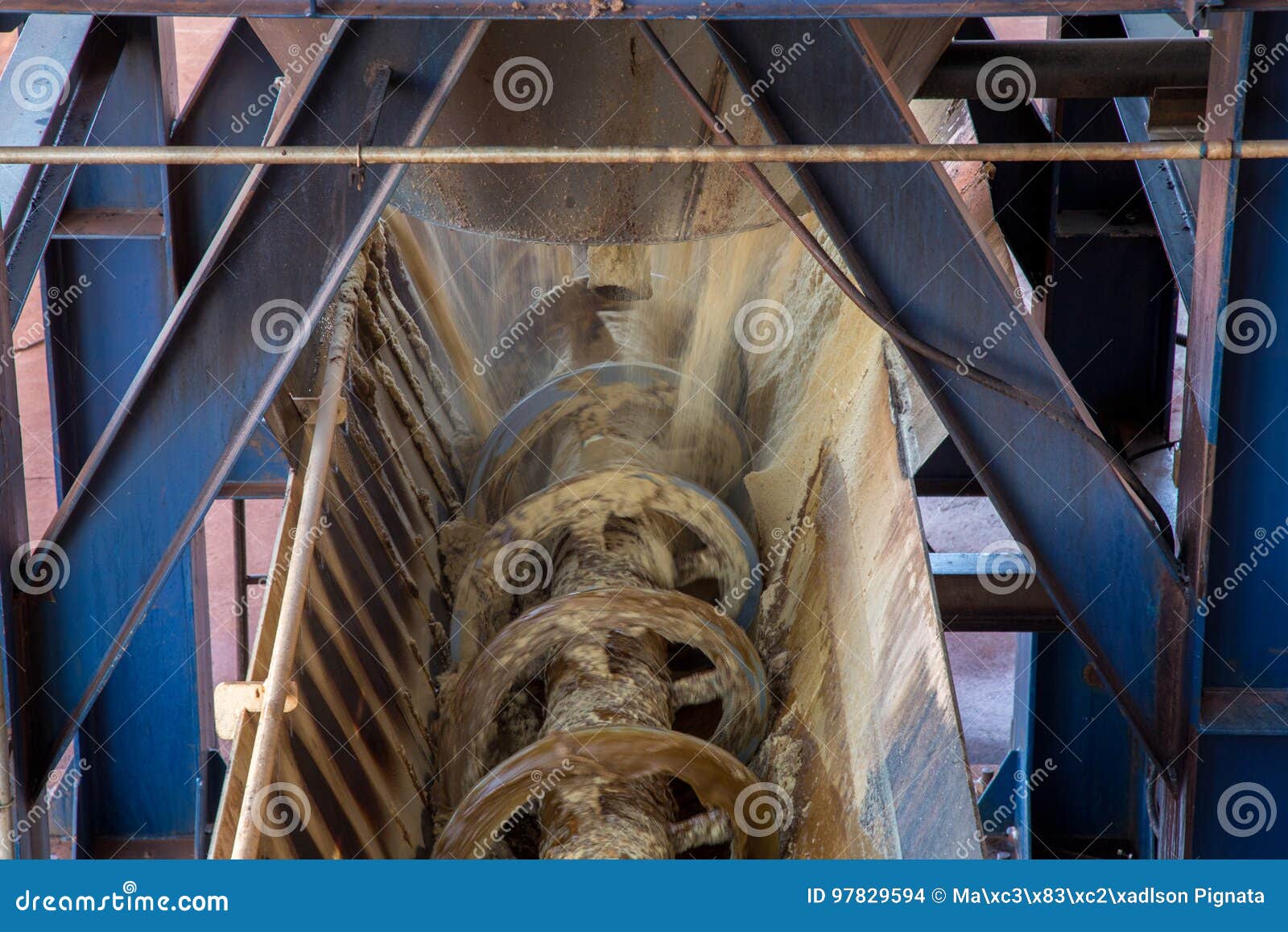 Sugar Factory Industry Line Production Stock Photo - Image of pipe ...