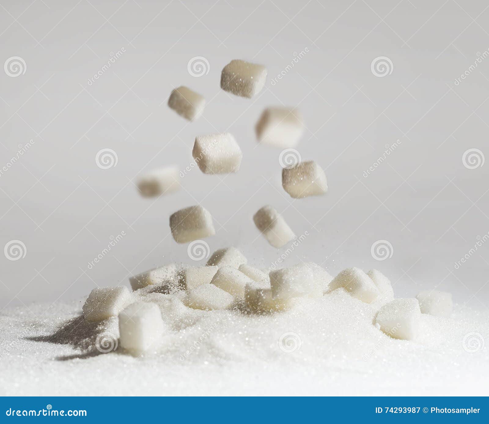 Sugar is falling down stock image. Image of carbohydrate - 74293987