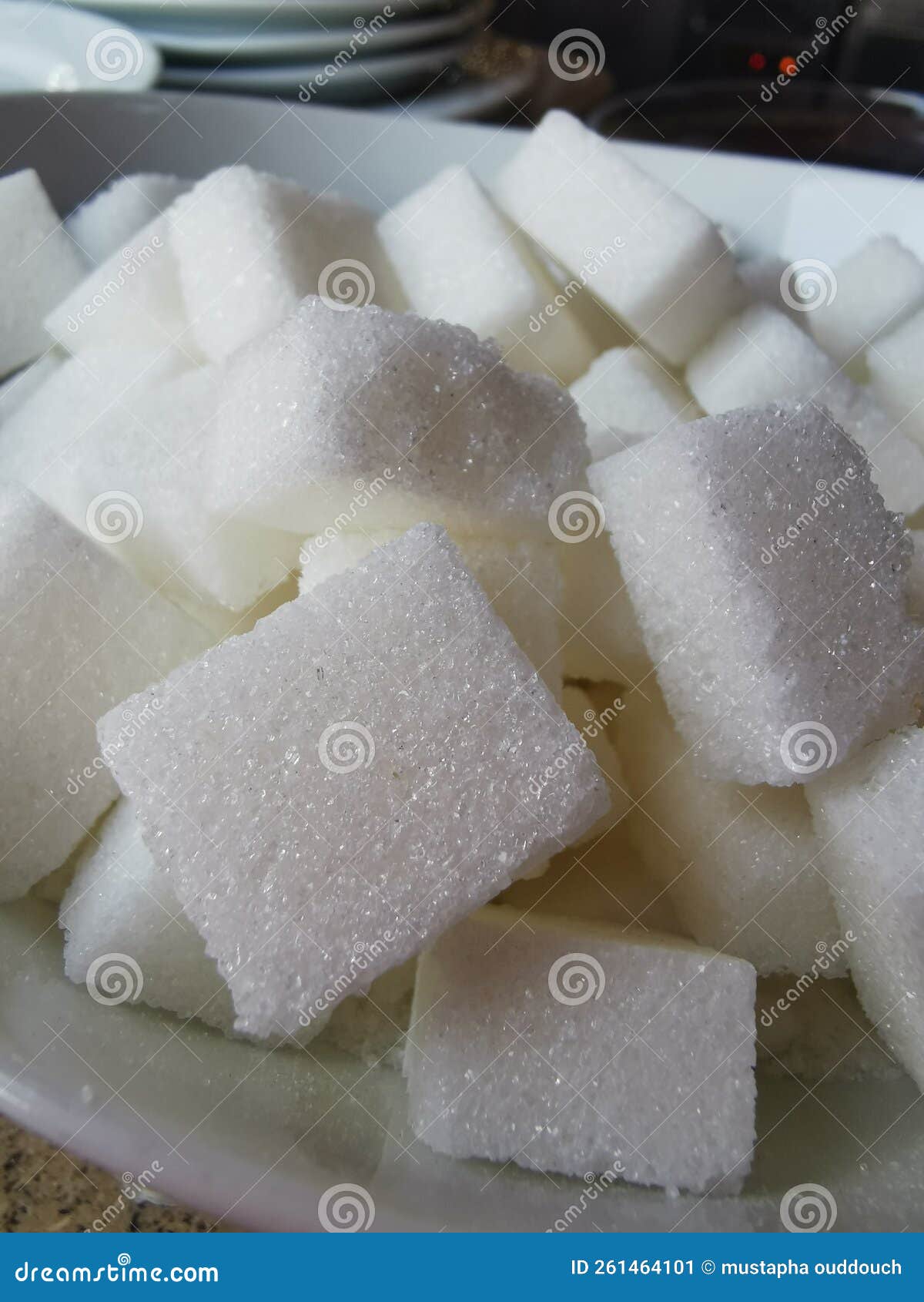 Sugar in the Form of Blocks. Stock Image - Image of plant, fruit: 261464101