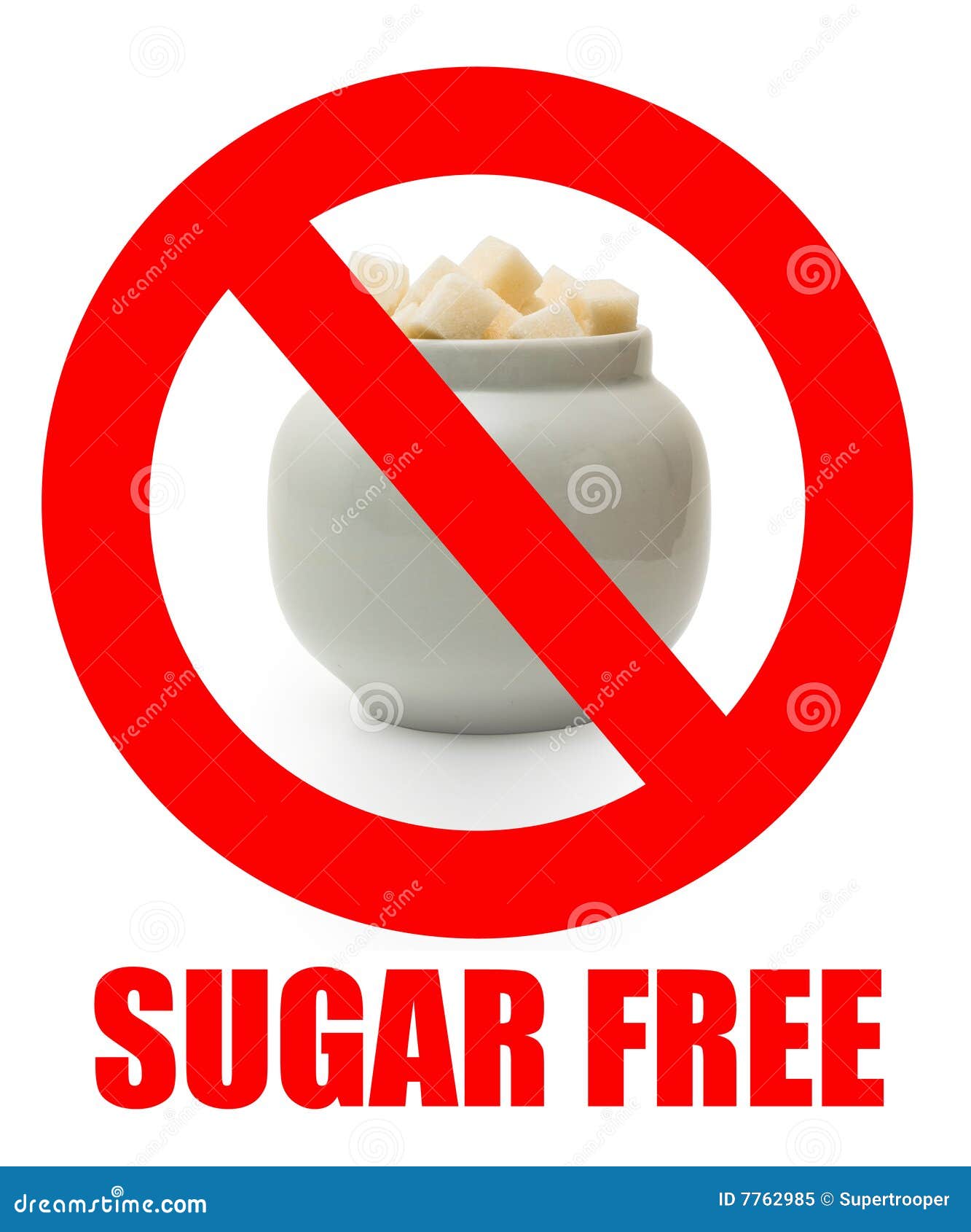 Sugar free stock image. Image of signs, service, sight - 7762985