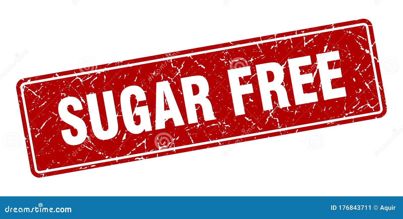 Sugar Free Sign. Sugar Free Grunge Stamp Stock Vector - Illustration of ...