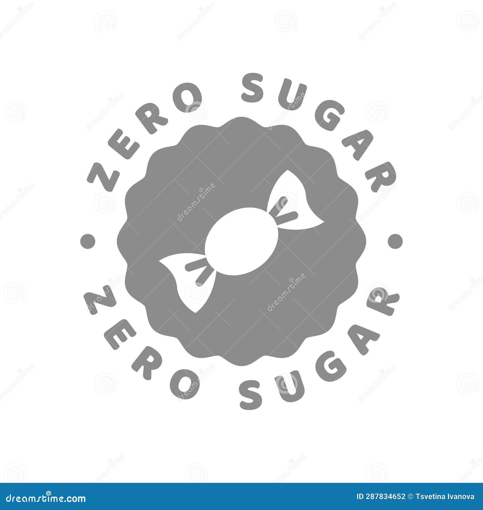 Sugar free vector label stock illustration. Illustration of sign ...