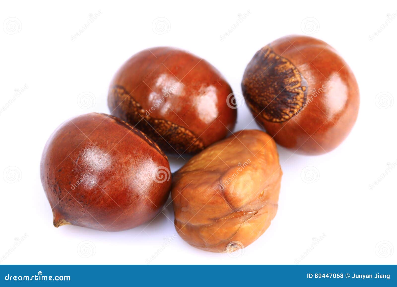 Sugar fried chestnuts stock photo. Image of wholegrain - 89447068