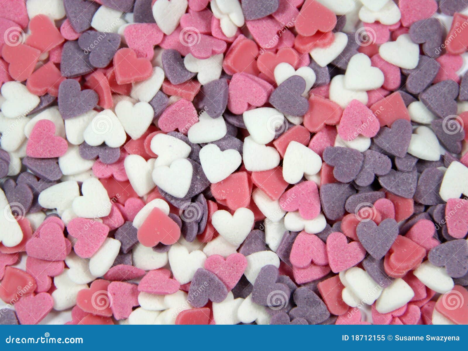 Sugar Hearts stock image. Image of colors, cake, bake - 18712155