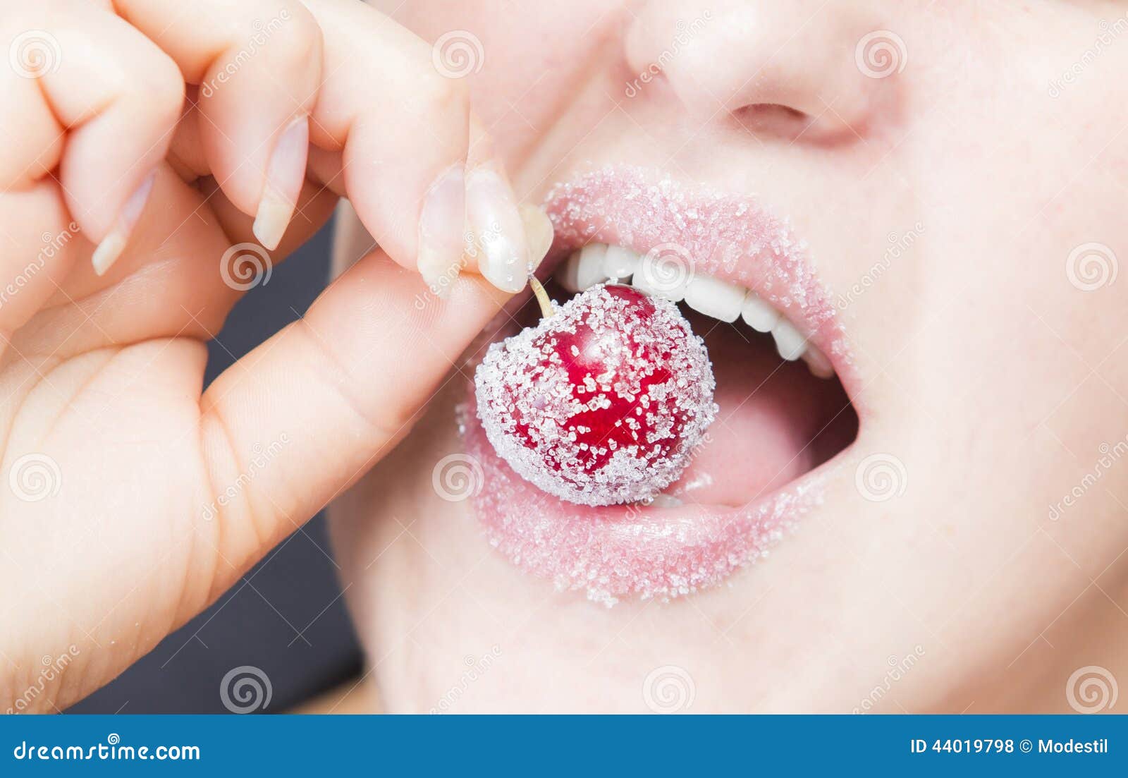 Sugar Lips stock photo. Image of fresh, dessert, girl - 44019798