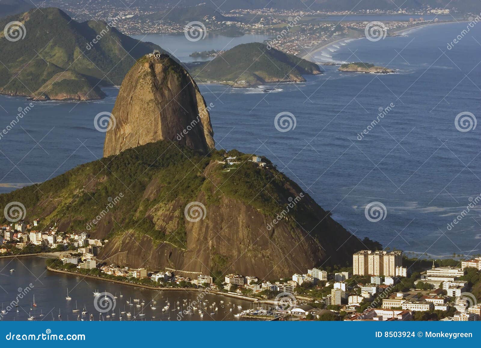 Sugar Loaf Mountain, Rio De Janiero, Brazil Stock Photo - Image of ...