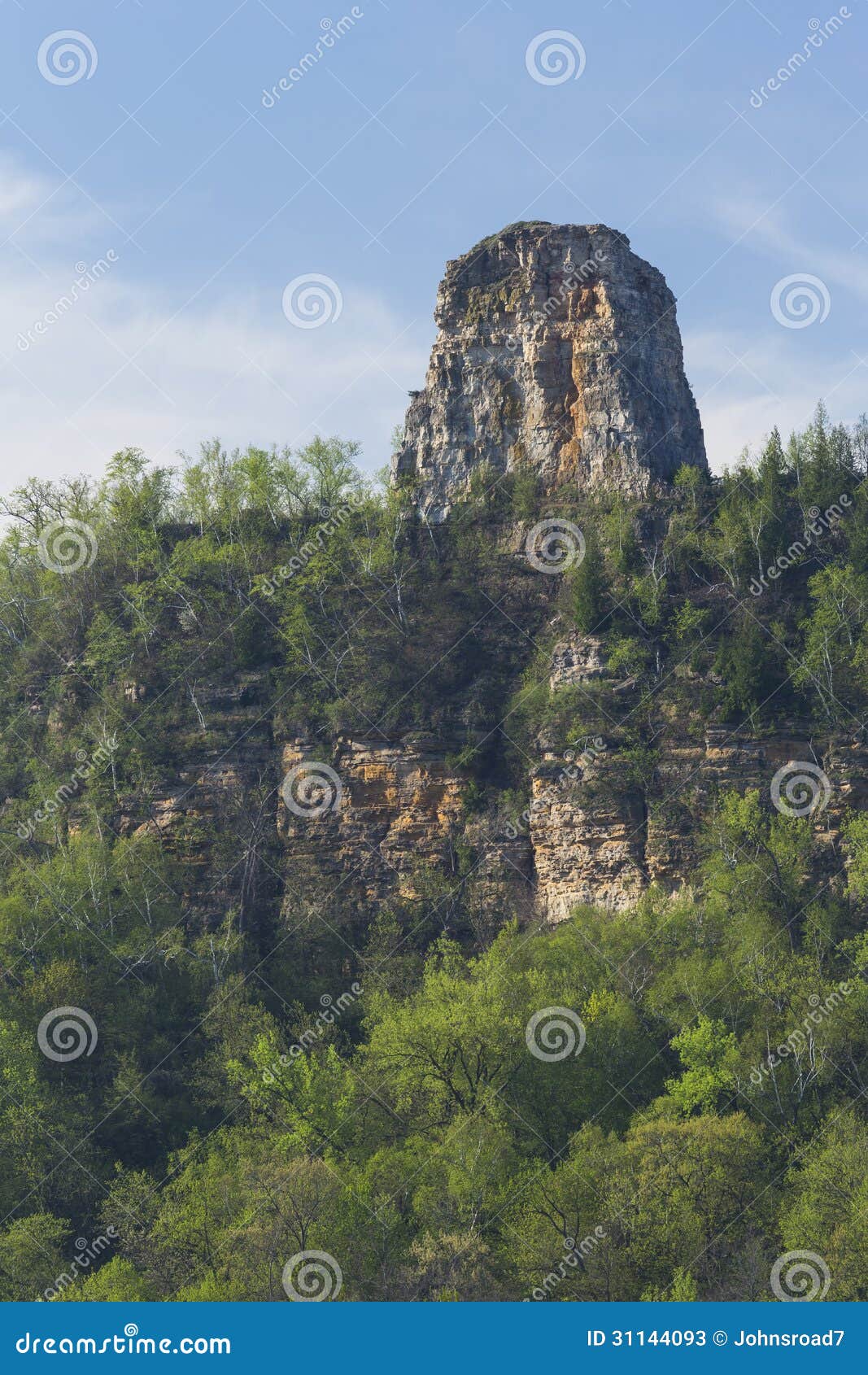 Sugar Loaf Rock stock image. Image of geology, scenery - 31144093