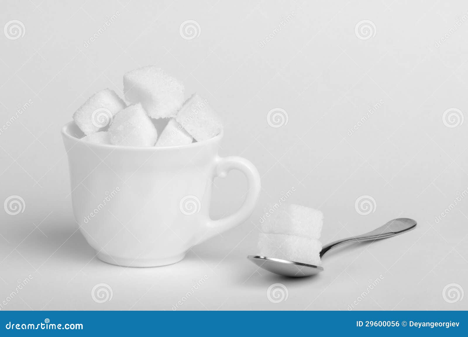 Sugar lumps in cup stock photo. Image of cuisine, clear - 29600056