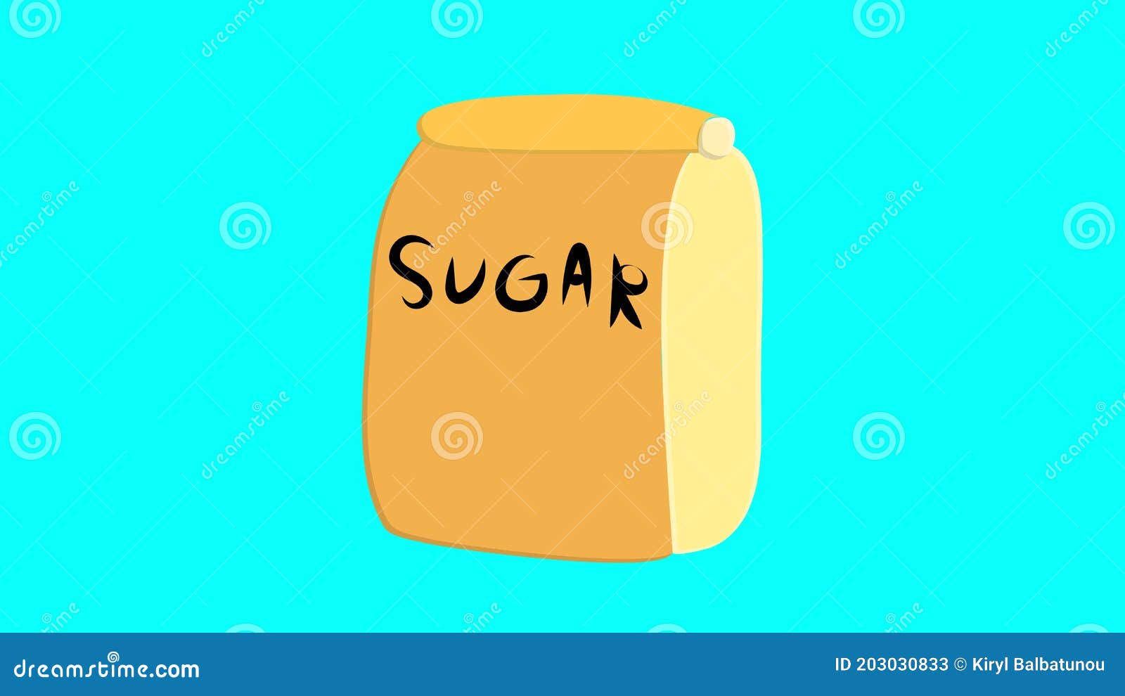 Sugar Packet Vector Icon and Illustration Stock Vector - Illustration ...