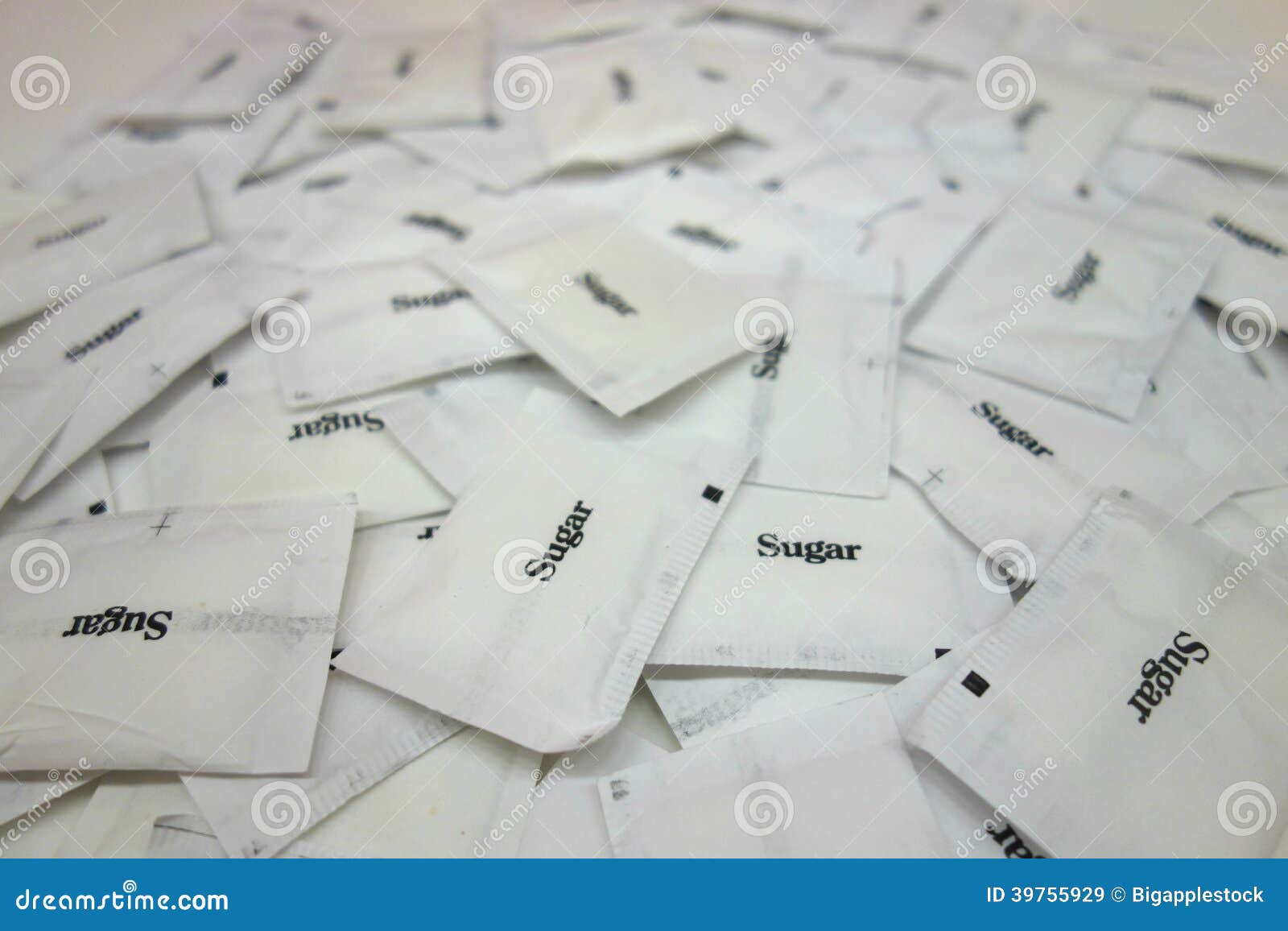 Pile Of Sugar Packets