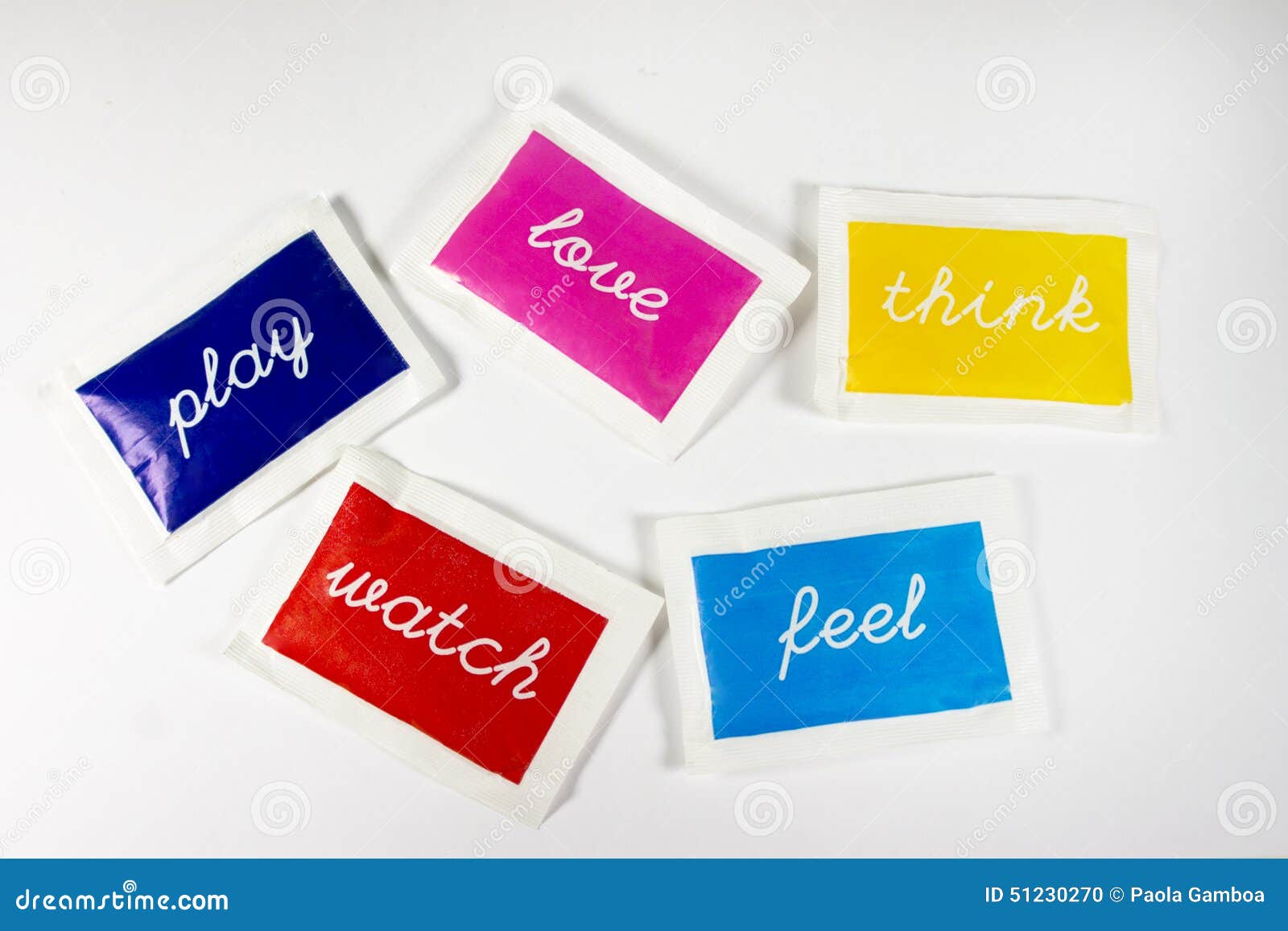 Sugar packs stock photo. Image of yellow, think, watch - 51230270