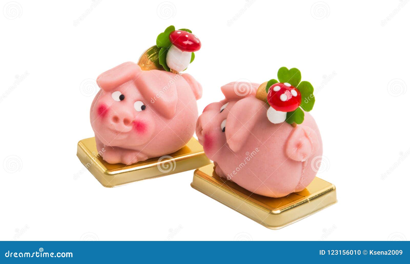 Sugar pig isolated stock photo. Image of candy, pink - 123156010