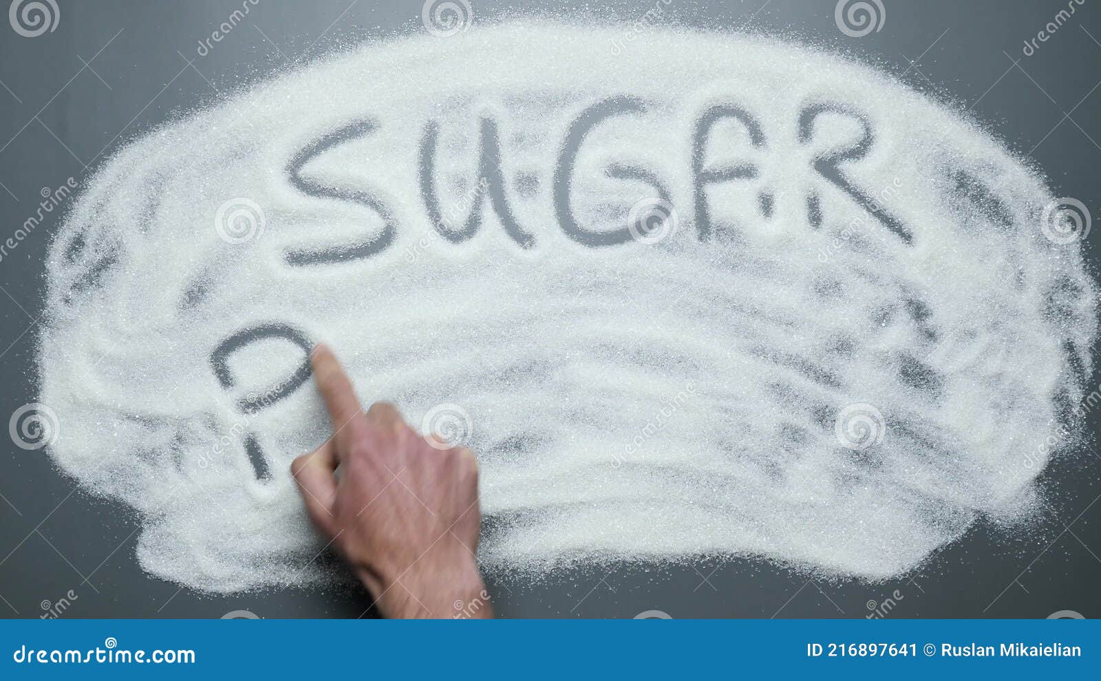 Sugar Please Words Written on Surface of Sugar. Hand Writing Text Sugar ...
