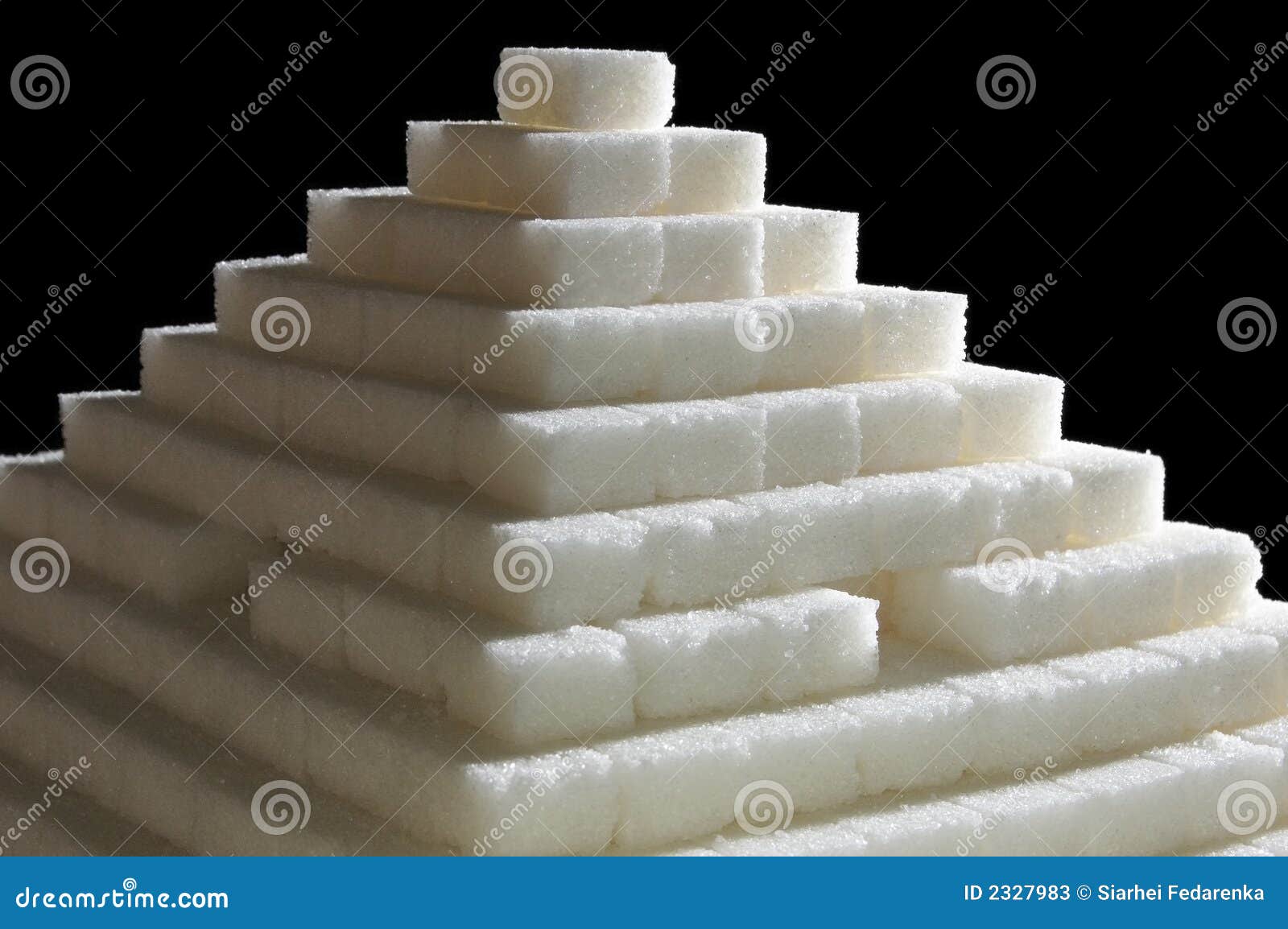 Sugar pyramid stock image. Image of cube, figure, sweet - 2327983