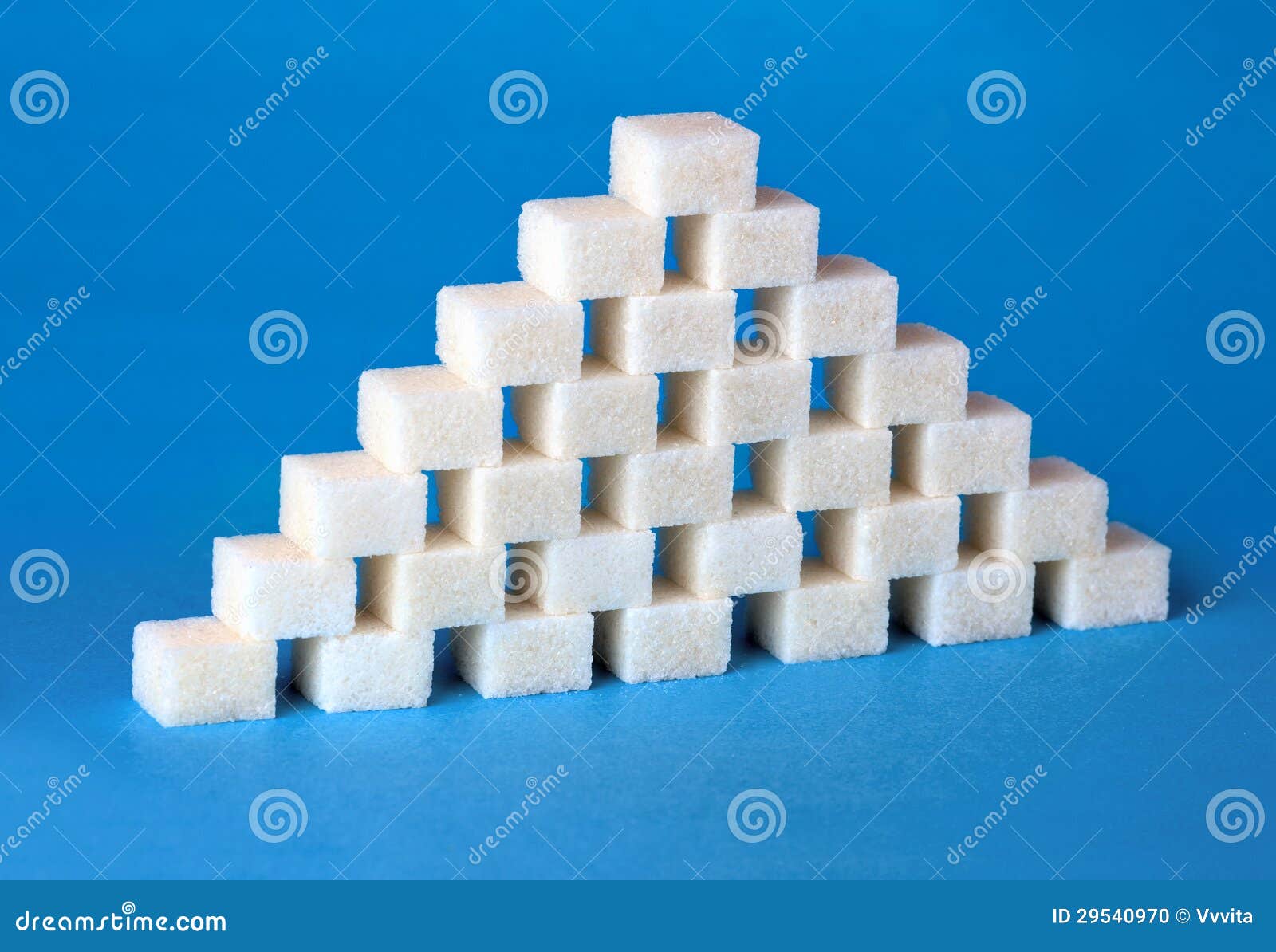 Sugar pyramid stock photo. Image of product, background - 29540970