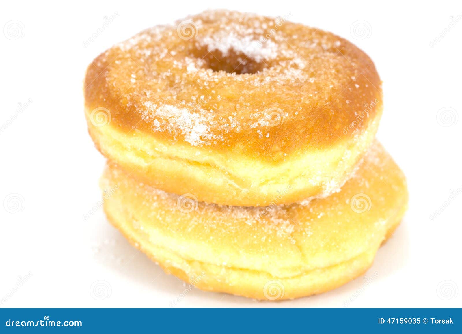 Sugar Ring Donut stock image. Image of background, obesity - 47159035
